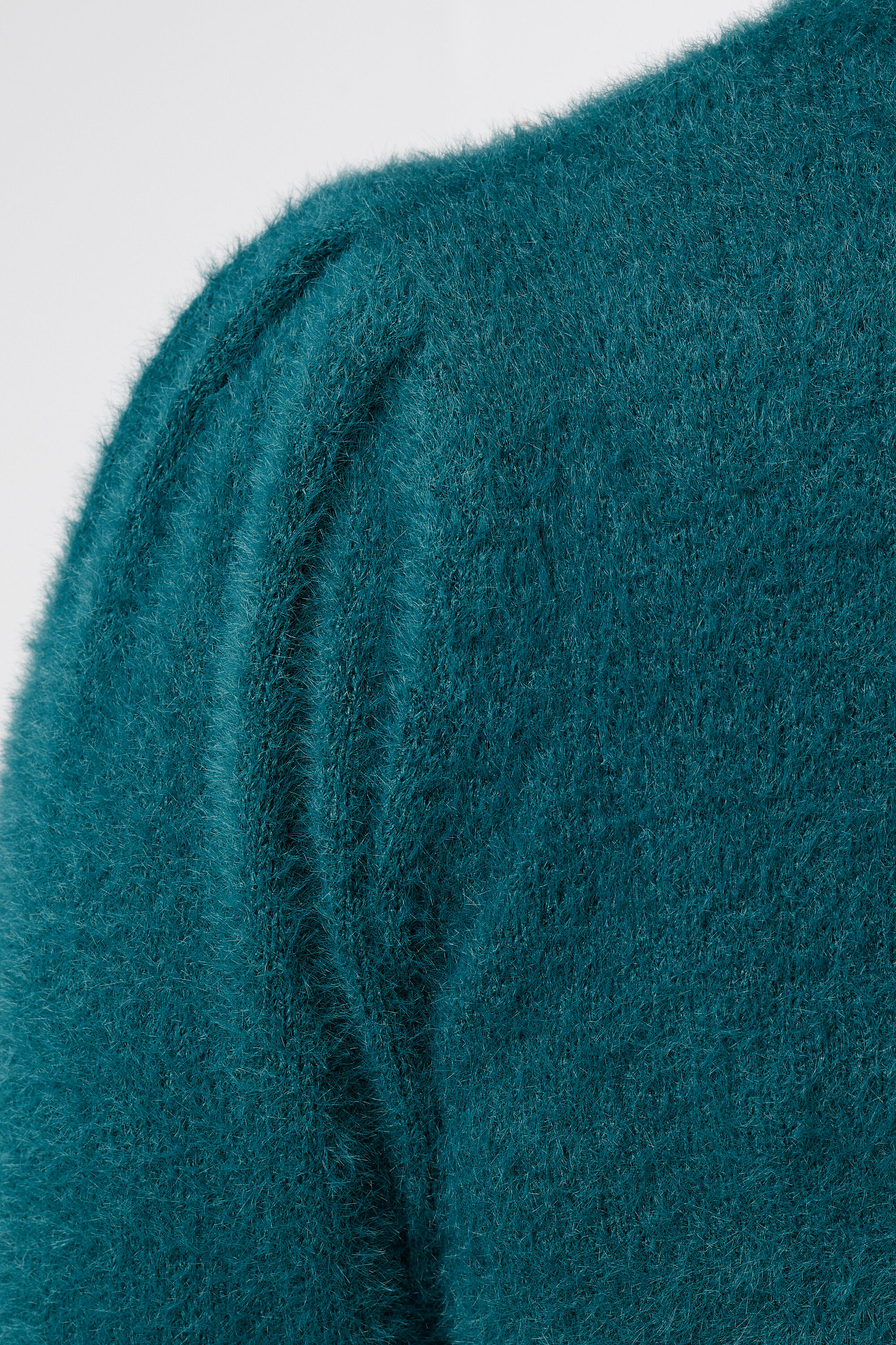 Femmes Pull tricoté en fil doux Petrole fonce | MS Mode