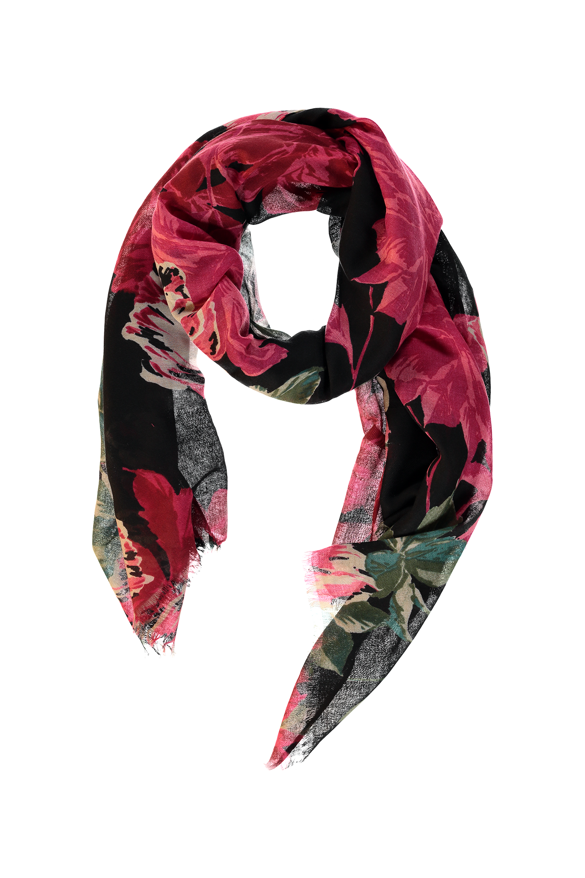 Femmes Foulard avec imprimé floral à MS Mode®