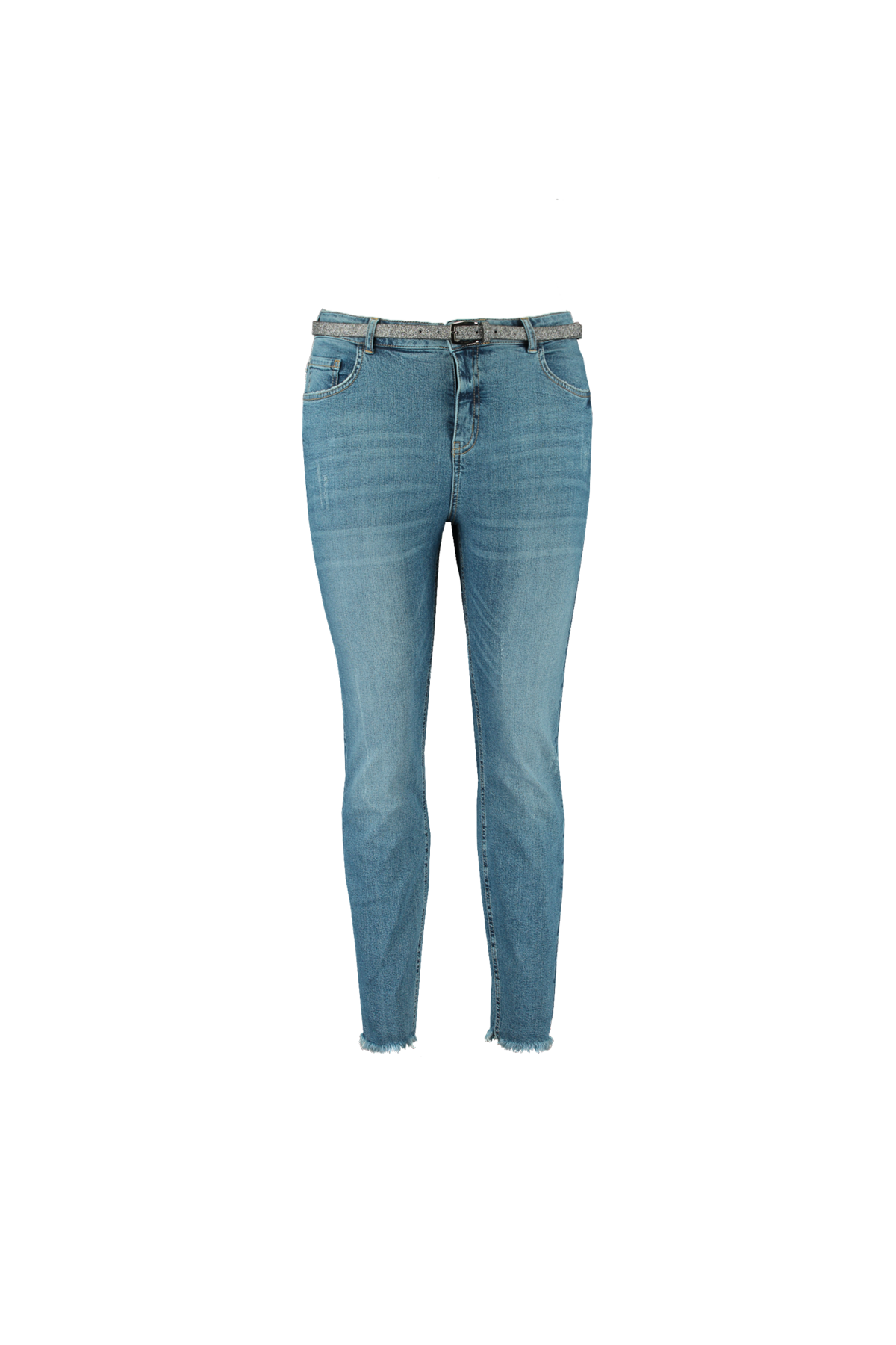 Femmes Jean CHERRY super skinny avec ceinture à MS Mode®